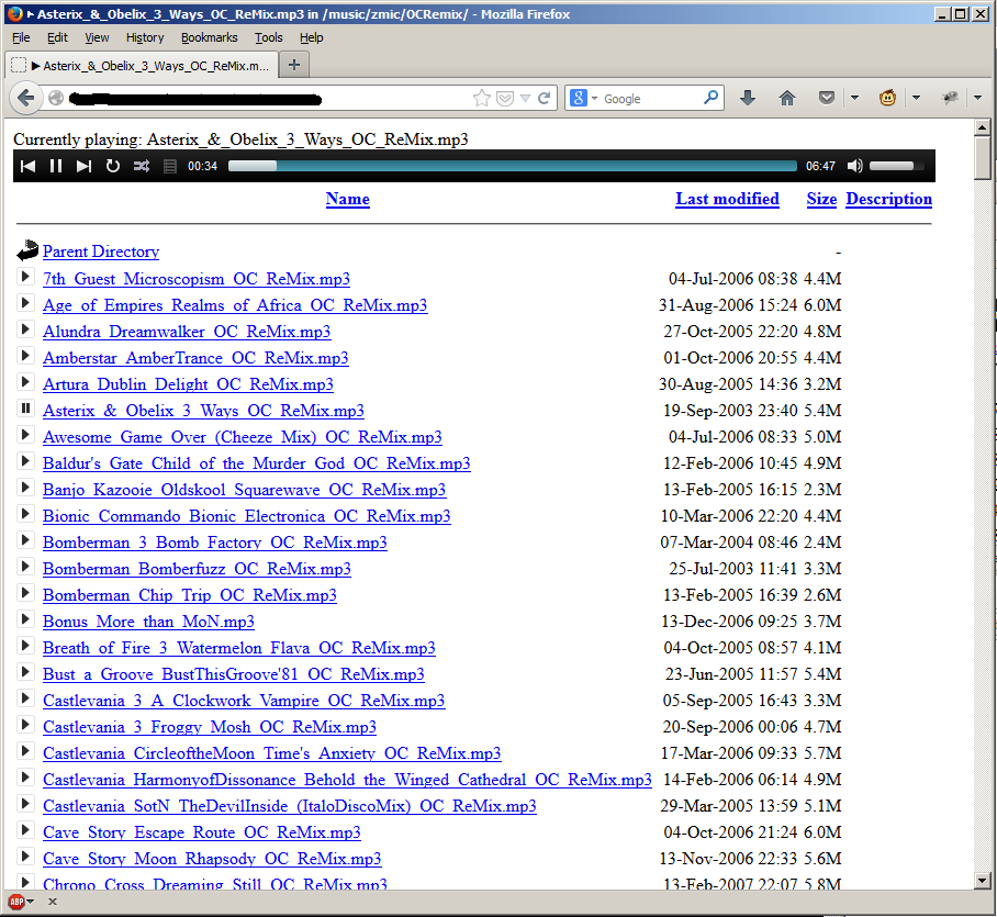 GitHub - coandco/mep-diraudio: Uses MediaElement.js with the Playlist plugin, modifying Apache's ...